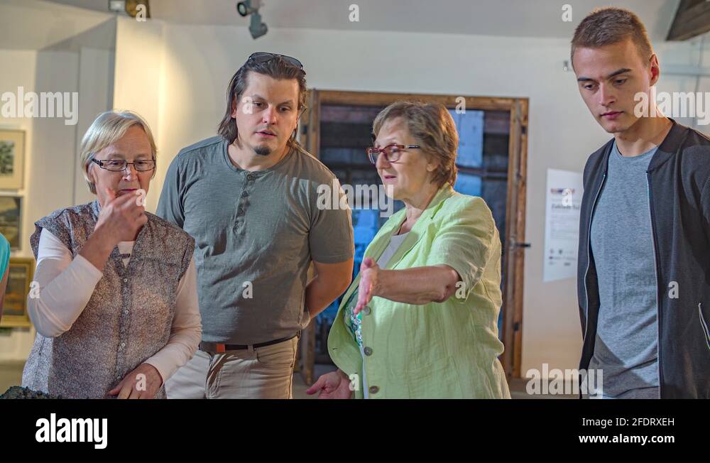 Female tour guide museum Stock Videos & Footage - HD and 4K Video Clips ...