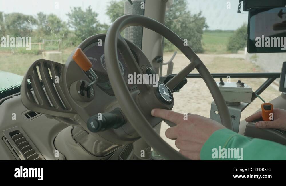 Driving tractor inside view Stock Videos & Footage - HD and 4K Video ...