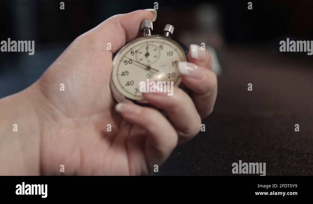 Race timekeeper stopwatch Stock Videos & Footage - HD and 4K Video ...