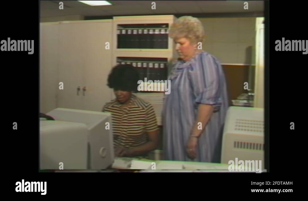 1980s office computers Stock Videos & Footage - HD and 4K Video Clips ...