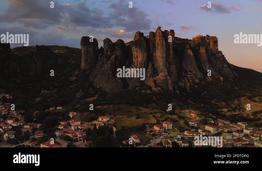 Meteora aerial view Stock Videos & Footage - HD and 4K Video Clips - Alamy