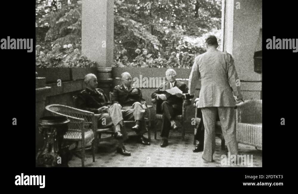 1960s: man hands President Harry Truman paper, Truman sitting with ...