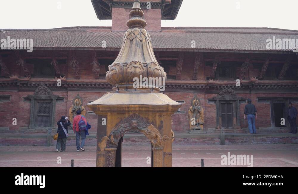 Mul Chowk Courtyard In Patan Durbar Square in Lalitpur, Kathmandu ...