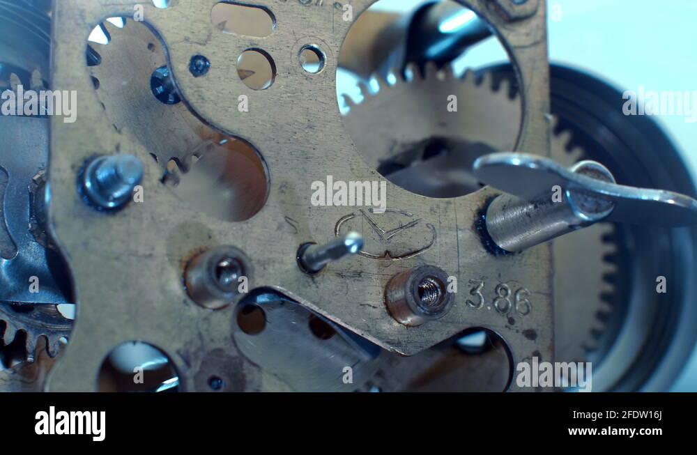 Vintage mechanical alarm clock old Stock Videos & Footage - HD and 4K ...