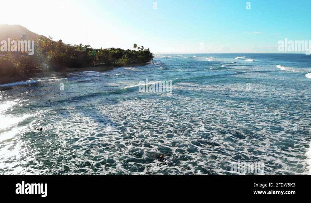 Puerto Rico Rincón , Pools Beach Stock Video Footage - Alamy