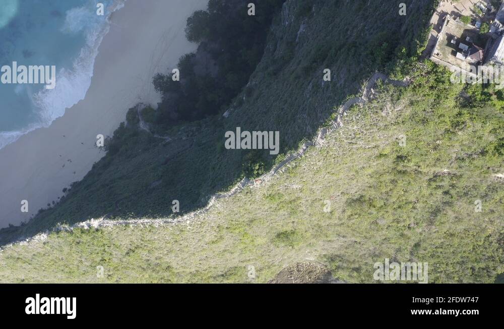 Nusa Penida island Kelingking Beach in Indonesia T-Rex peninsula with ...