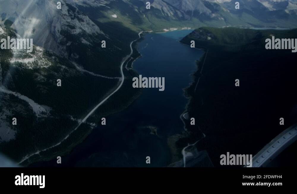 Blue sky blue sky scenic banff national park Stock Videos & Footage ...