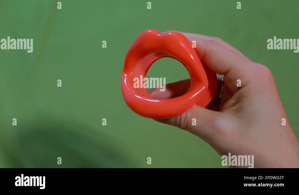 Help stop the spread of rumors about pandemic. Talking rubber mouth toy ...