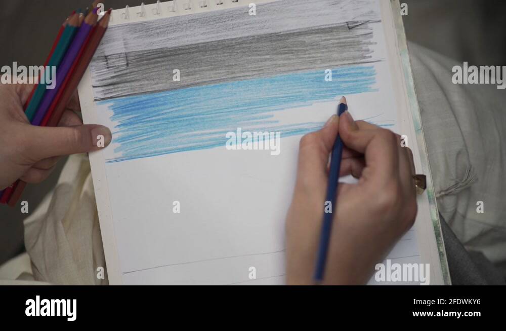 Colouring pencil and paper Stock Videos & Footage - HD and 4K Video ...