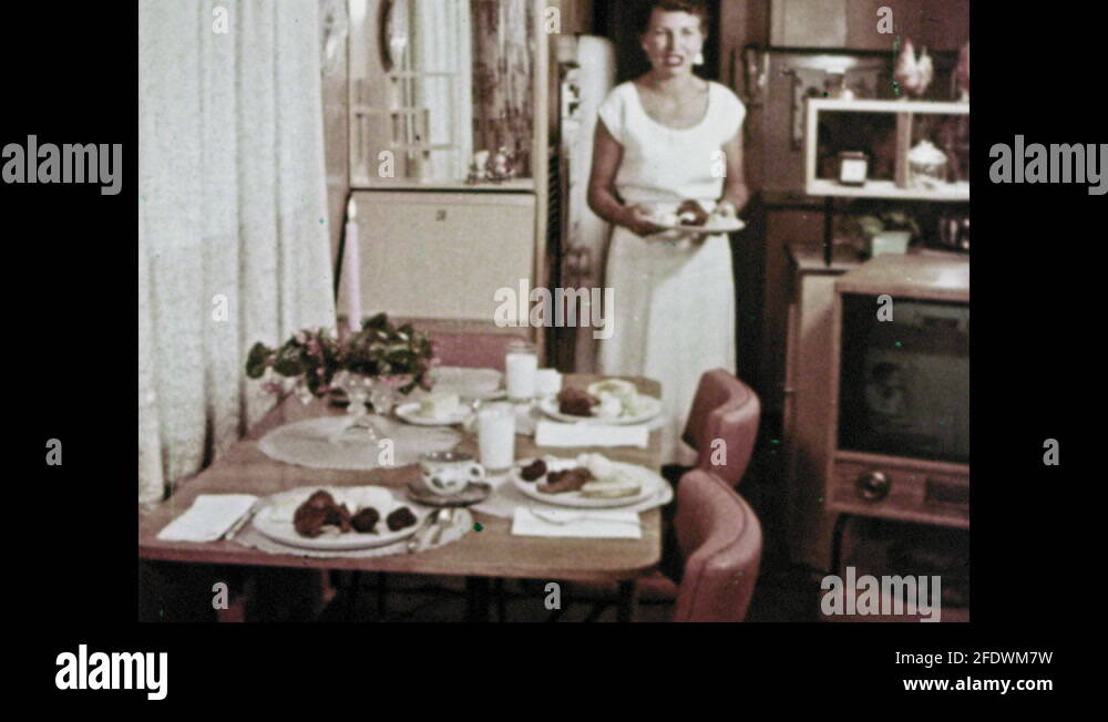 1960s family tv dinner Stock Videos & Footage - HD and 4K Video Clips ...
