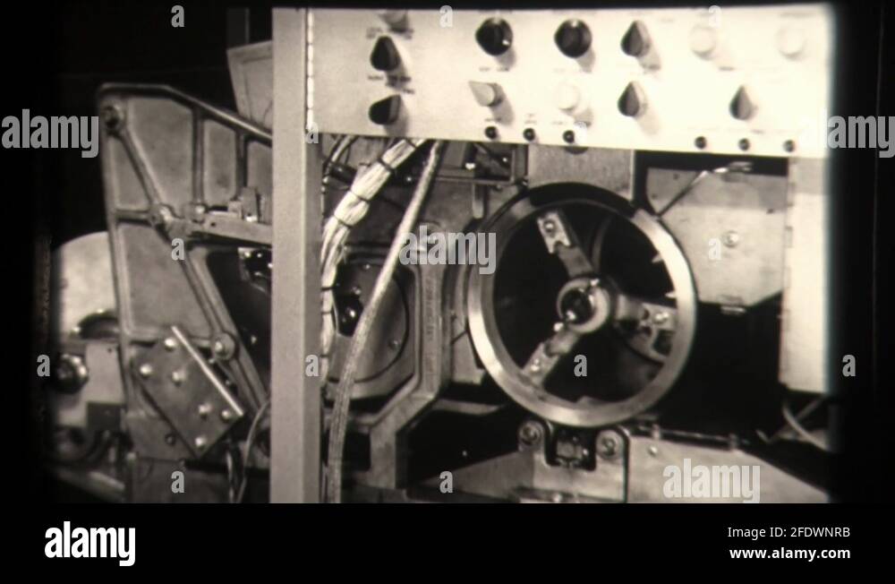 Old Footage of Post Office Mail Sorting Machine Mechanism Of Industrial ...