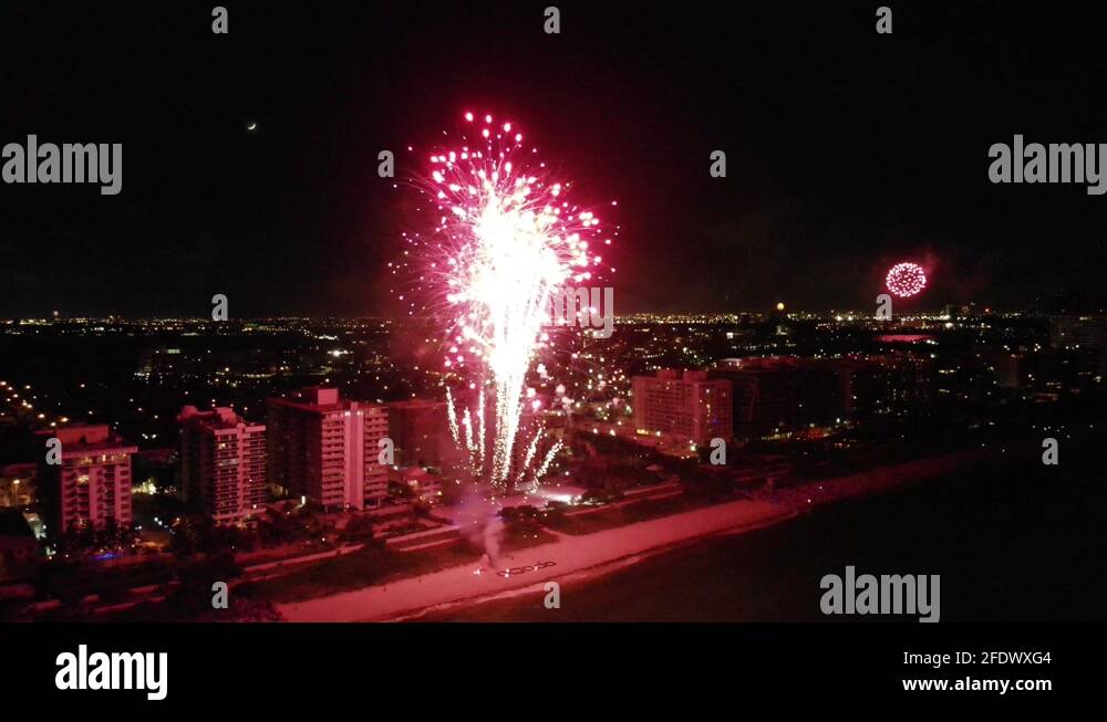 Firework display on beach Stock Videos & Footage - HD and 4K Video ...