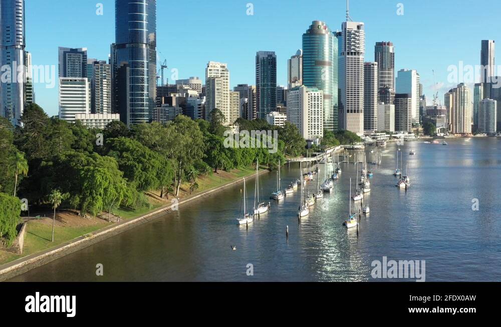 City brisbane queensland australia brisbane Stock Videos & Footage - HD ...