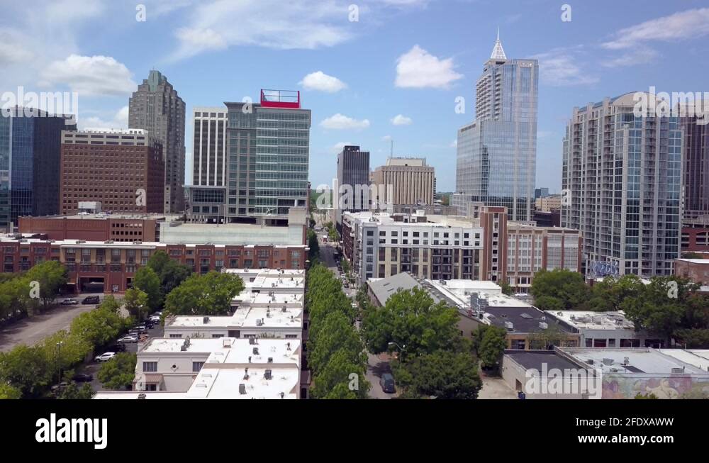 Raleigh skyline aerial Stock Videos & Footage - HD and 4K Video Clips ...