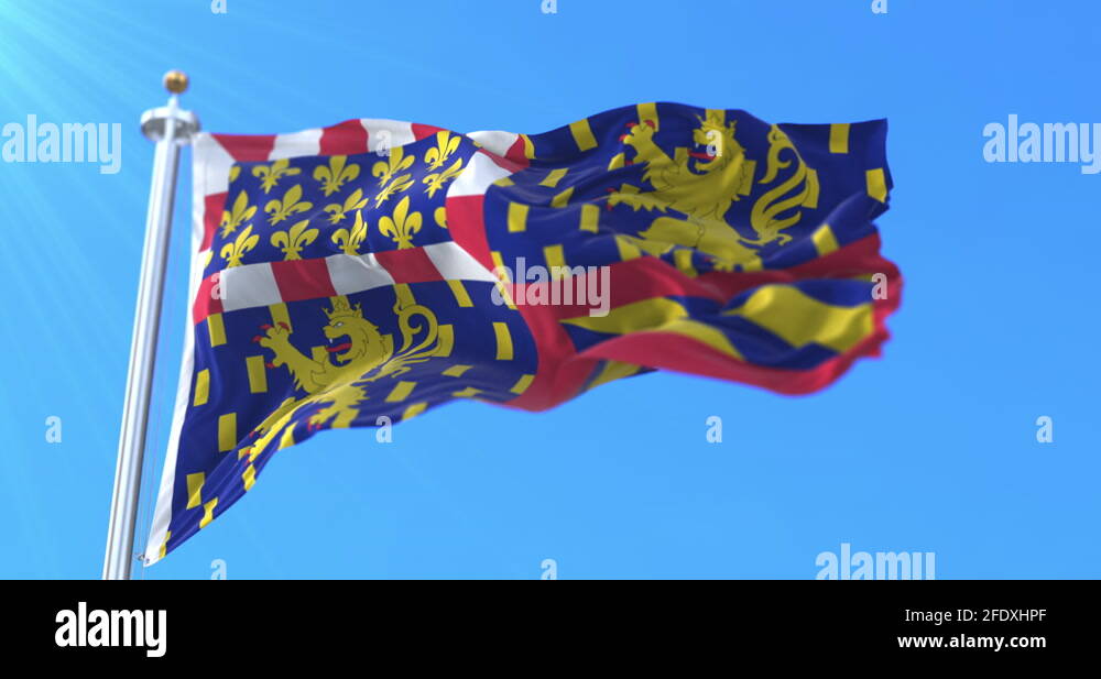 Bourgogne flag Stock Videos & Footage - HD and 4K Video Clips - Alamy