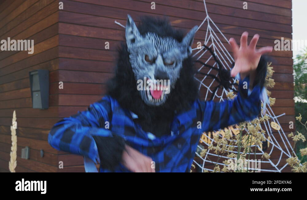 Werewolf mask Stock Videos & Footage - HD and 4K Video Clips - Alamy