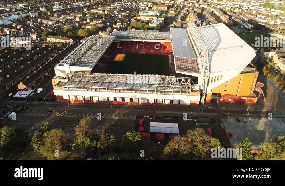 Anfield football ground aerial Stock Videos & Footage - HD and 4K Video ...