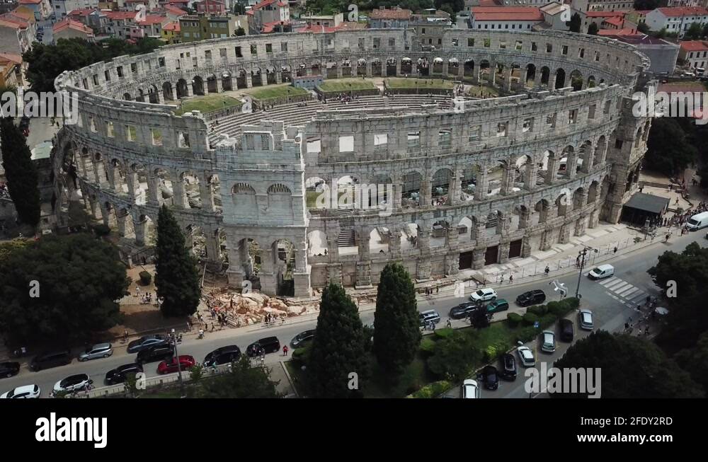 Amphitheater amphitheatre architecture Stock Videos & Footage - HD and ...