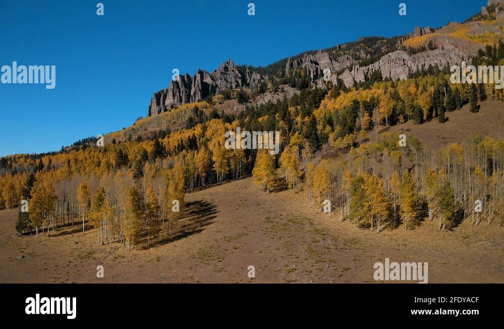 Silver Jack Reservoir off highway 50 shows backside of Cimarron ...