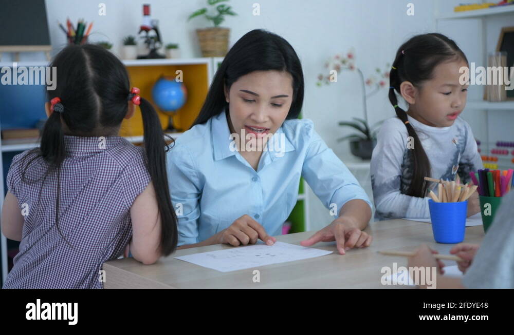 Children teacher classroom talking Stock Videos & Footage - HD and 4K ...