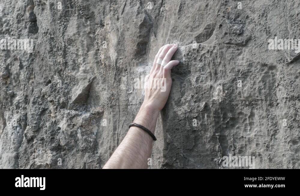 Close up climber gripping rock Stock Videos & Footage - HD and 4K Video ...