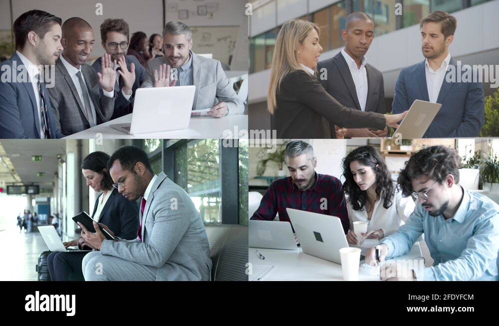 Professional teams working together Stock Videos & Footage - HD and 4K ...