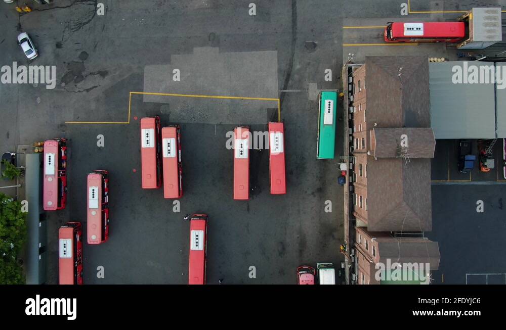 Buses parked in bus garage Stock Videos & Footage - HD and 4K Video ...