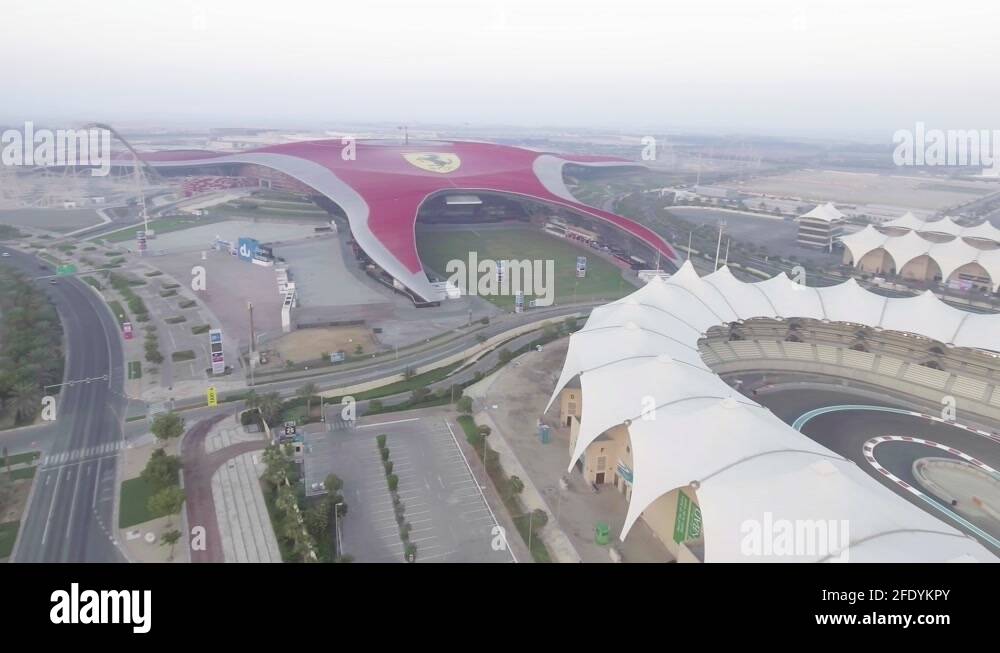 Ferrari world aerial Stock Videos & Footage - HD and 4K Video Clips - Alamy