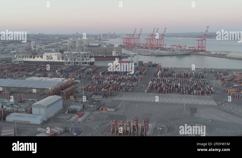 Cargo and freight in harbour Stock Videos & Footage - HD and 4K Video ...