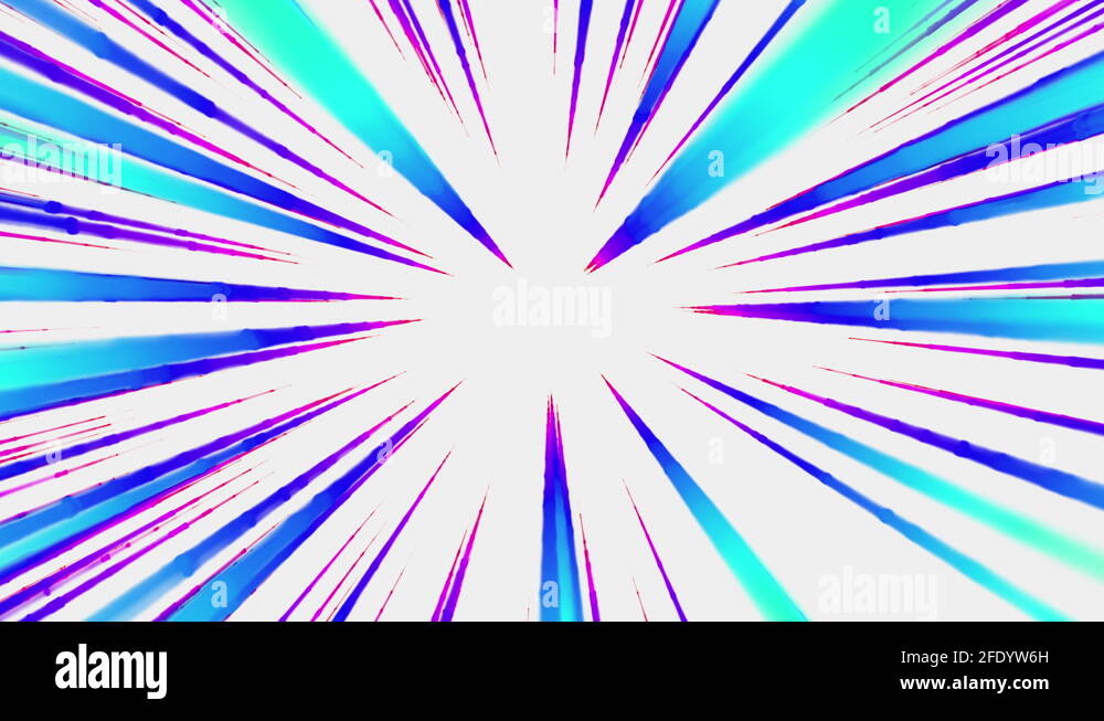 Anime Background High Impact Radial Patterns Loop Blue Purple Stock ...