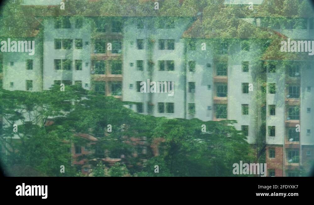 Trees in front of apartment building Stock Videos & Footage - HD and 4K ...