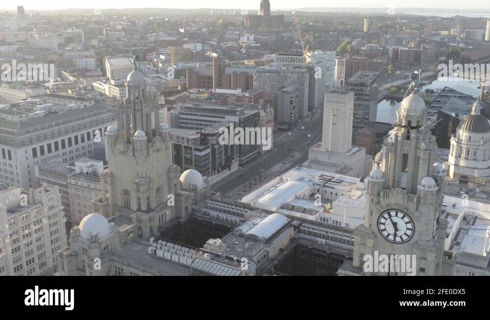 Clock landmark architecture iconic liverpool Stock Videos & Footage ...