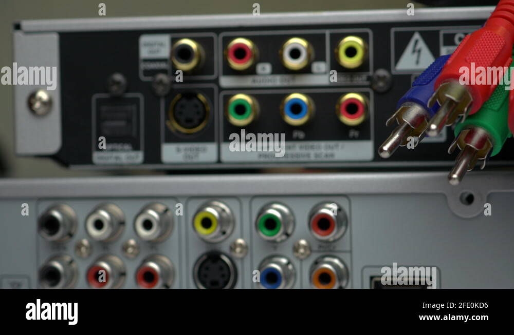Rca connectors Stock Videos & Footage - HD and 4K Video Clips - Alamy