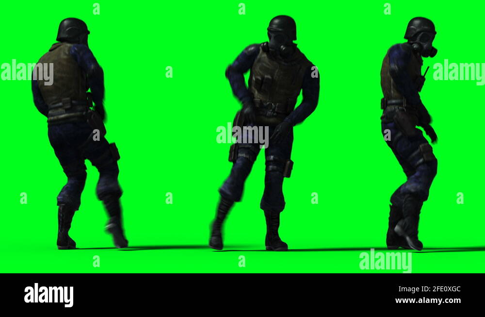 Military soldier animation. Phisical, motion, blur. Realistic 4k ...