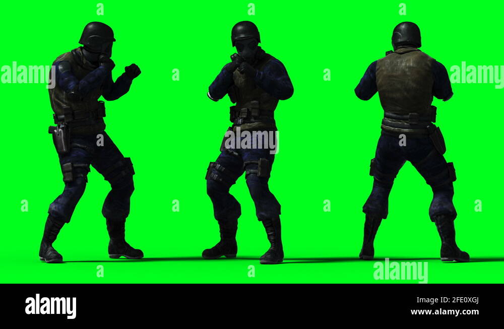 Military soldier animation. Phisical, motion, blur. Realistic 4k ...