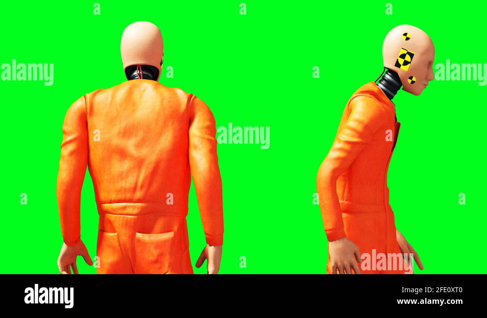 dummy animation. Test drive. Phisical motion blur. Realistic 4k ...