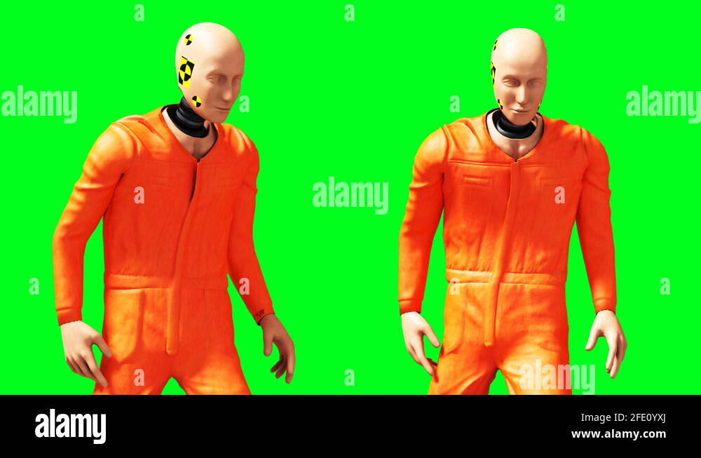 dummy animation. Test drive. Phisical motion blur. Realistic 4k ...