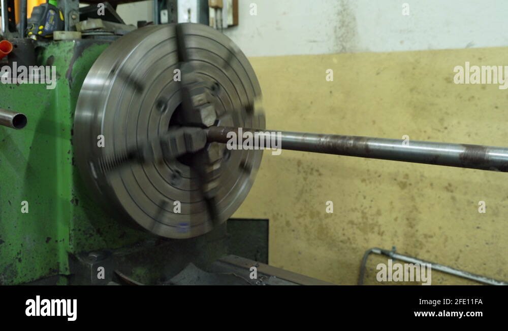Engine lathe machine Stock Videos & Footage - HD and 4K Video Clips - Alamy