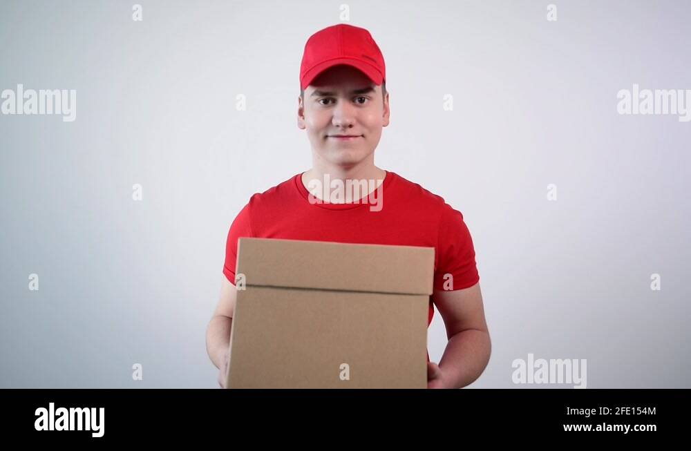 Guy knocking on the door with delivery Stock Videos & Footage - HD and ...