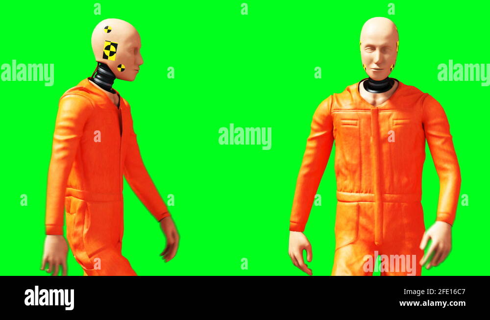 dummy animation. Test drive. Phisical motion blur. Realistic 4k ...