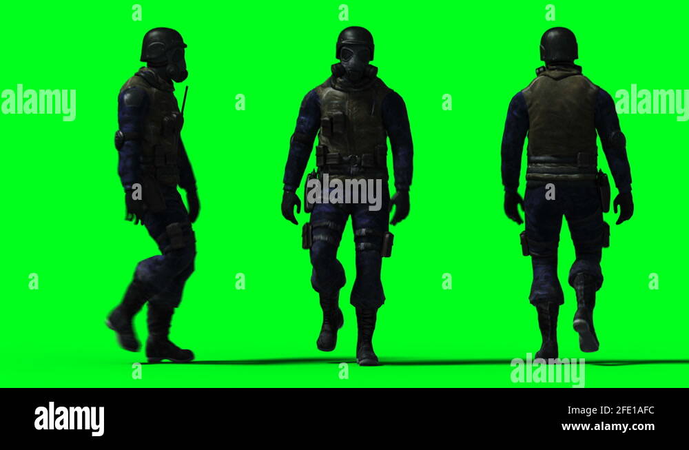 Military soldier animation. Phisical, motion, blur. Realistic 4k ...