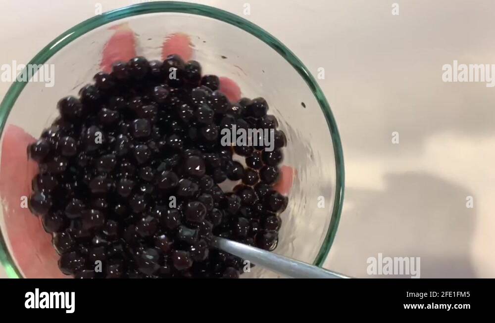 Chewy tapioca balls Stock Videos & Footage - HD and 4K Video Clips - Alamy