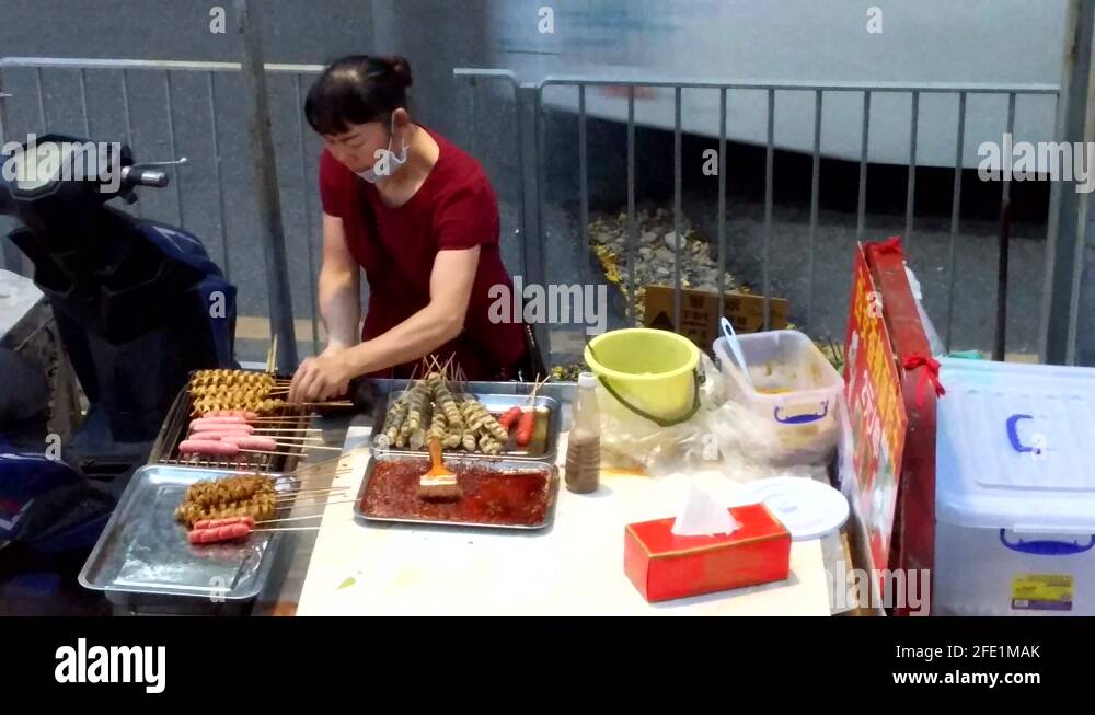 Barbecue stalls Stock Videos & Footage - HD and 4K Video Clips - Alamy