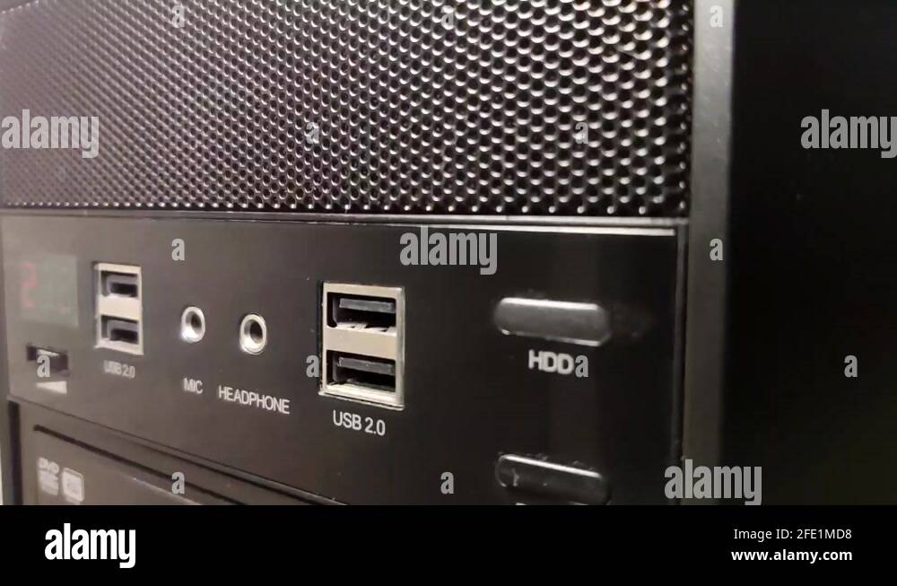 flash Drive is inserted into the USB port 3.0 in the computer to copy ...