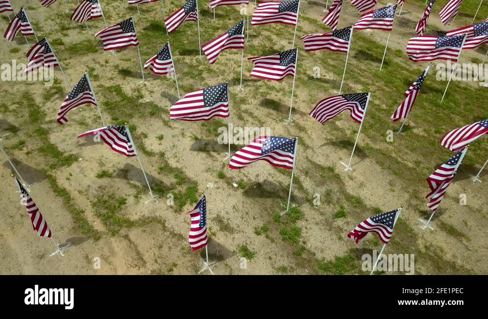 US American Flag Flyover, US Flag, USA, Memorial Day, July 4 Stock ...