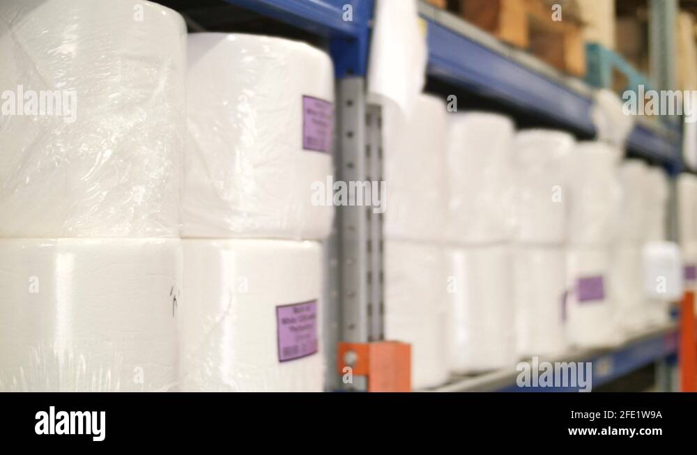 Toilet tissue on supermarket shelf Stock Videos & Footage - HD and 4K ...