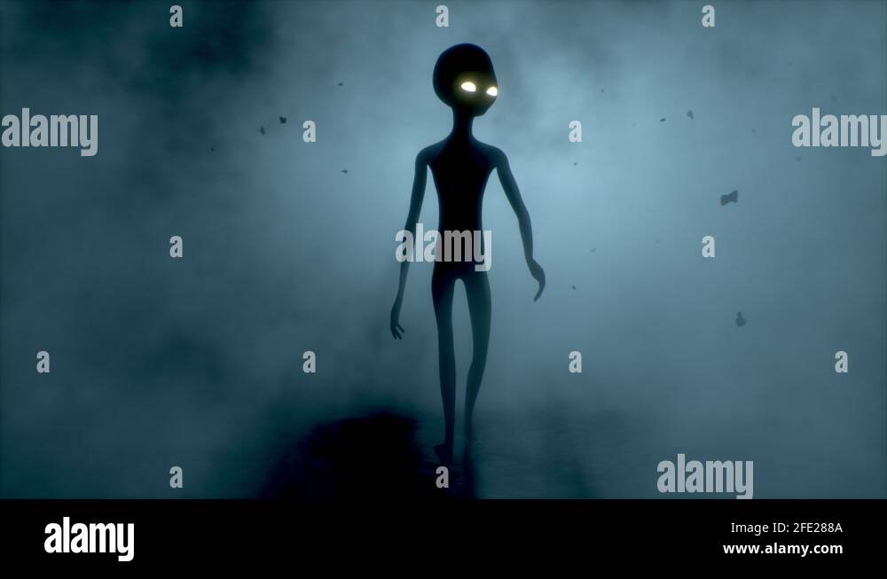 Scary gray humanoid alien Stock Videos & Footage - HD and 4K Video ...