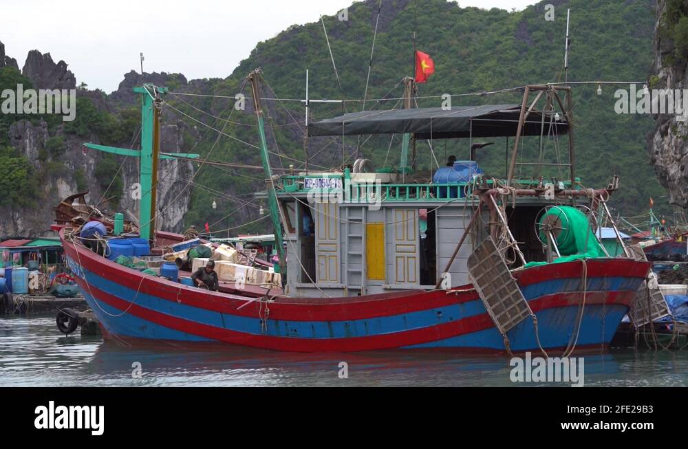Traditional vietnamese fishing boat Stock Videos & Footage - HD and 4K ...