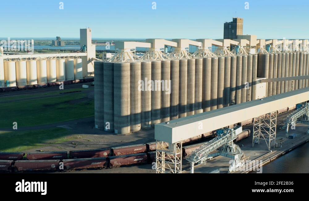 Concrete grain elevator wheat Stock Videos & Footage - HD and 4K Video ...