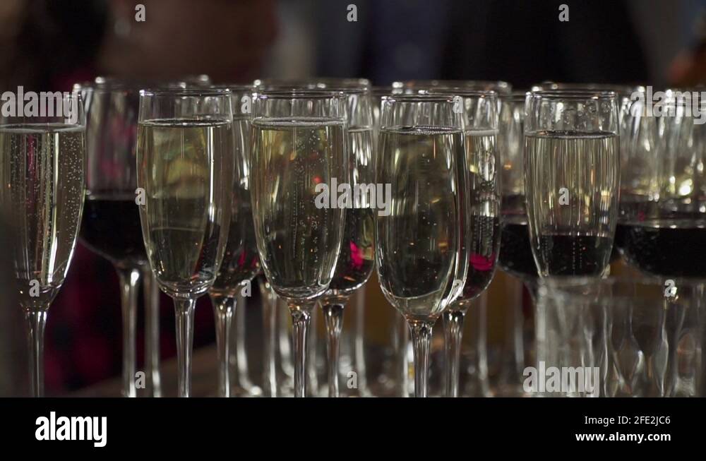 Champagne glasses cut out Stock Videos & Footage - HD and 4K Video ...